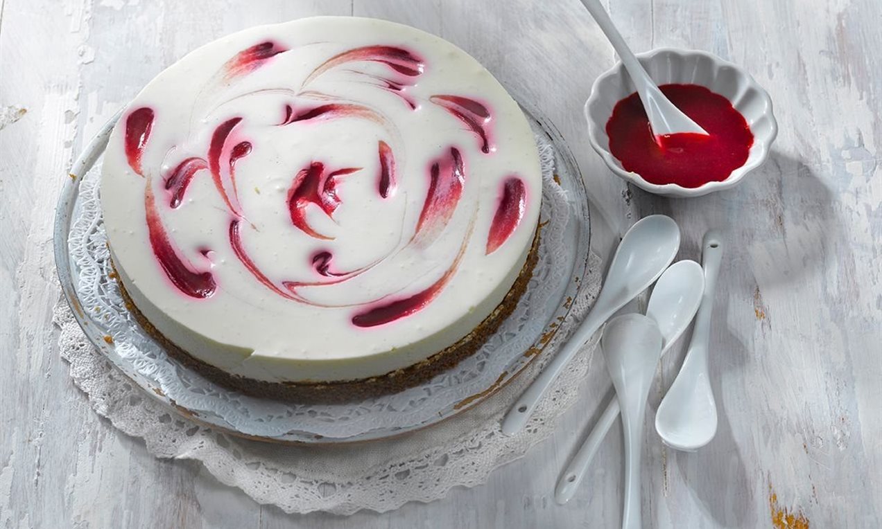 Lemon Melba Cheesecake Oppskrift | Dr. Oetker