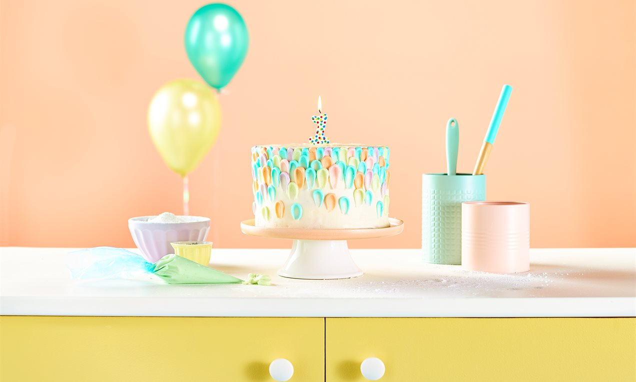 1-års bursdagskake Oppskrift | Dr. Oetker